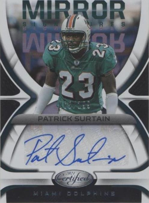 2021 Panini Certified - Mirror Signatures Patrick Surtain #MS-PS /199 ...