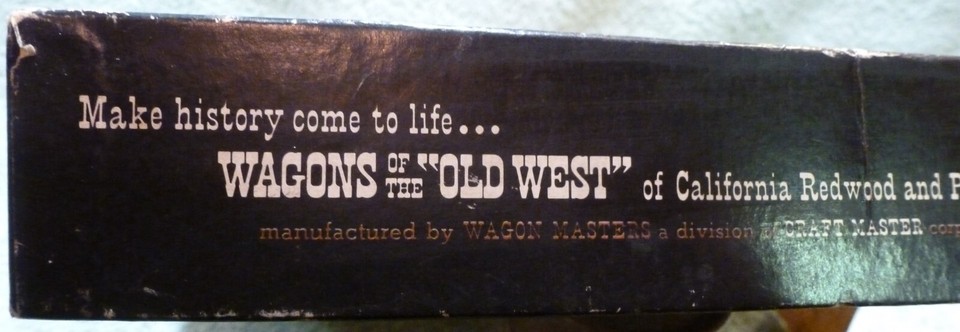 Wooden Stagecoach Kit Wagons of the Old West Norman Rockwell Painted | eBay