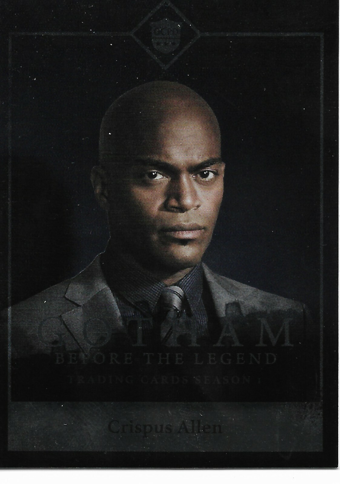 Gotham Season One Crispus Allen Character Bios Foil Parallel Insert ...