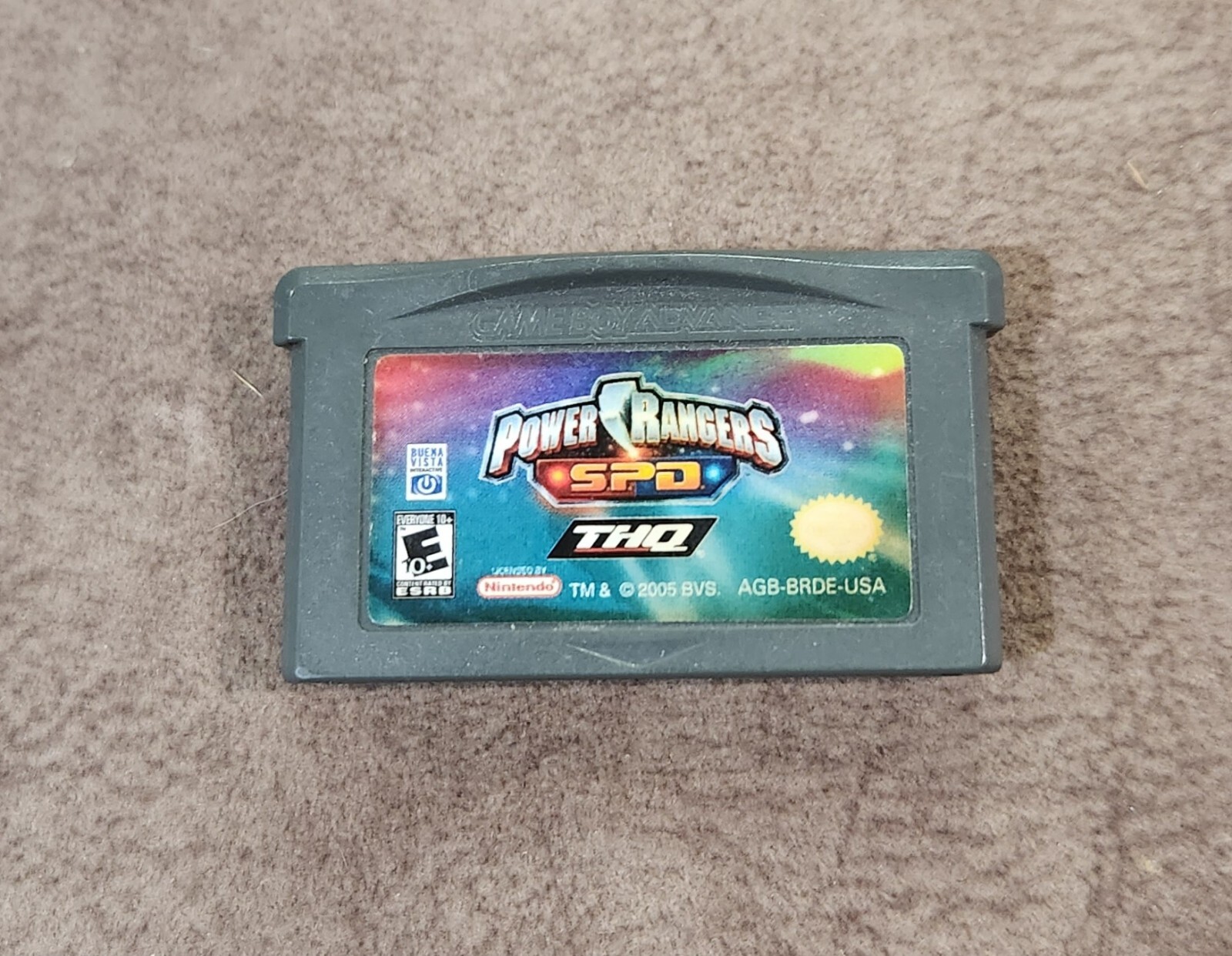 Power Rangers Spd S.p.d THQ Nintendo Gameboy Boy Advance GBA ...