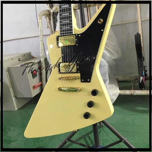 Factory Lzzy Hale Explorer Electric Guitar Mahogany Body&Neck Gold ...