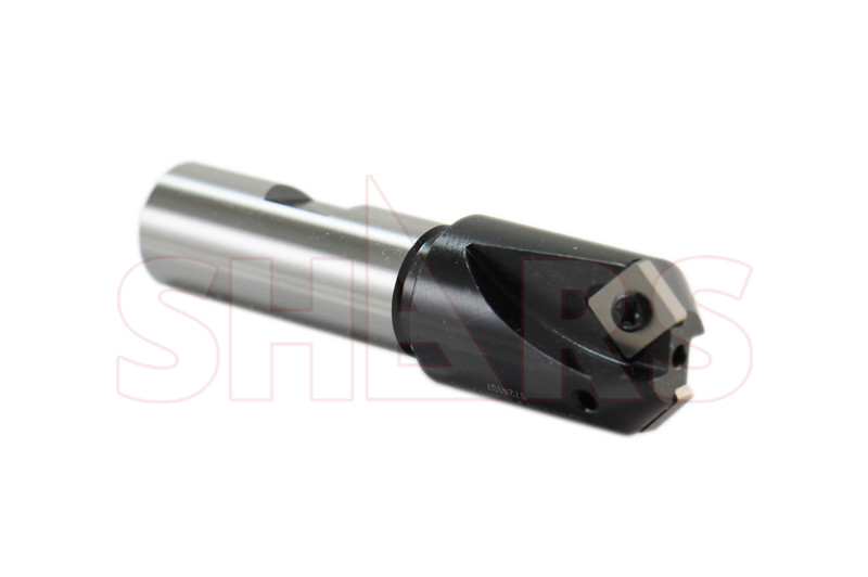 Shars 3/4" Shank 45° Square Little Hogger End Mill SNMG Insert New ...