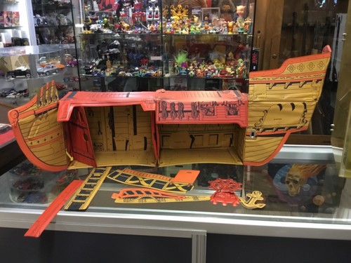 1973 MATCHBOX "Fighting Furies Pirate Ship" & Accessories LESNEY not ...