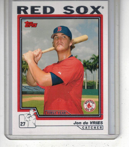 2004 Topps Traded #218 Jon dev Vries - Red Sox - ROOKIE | eBay