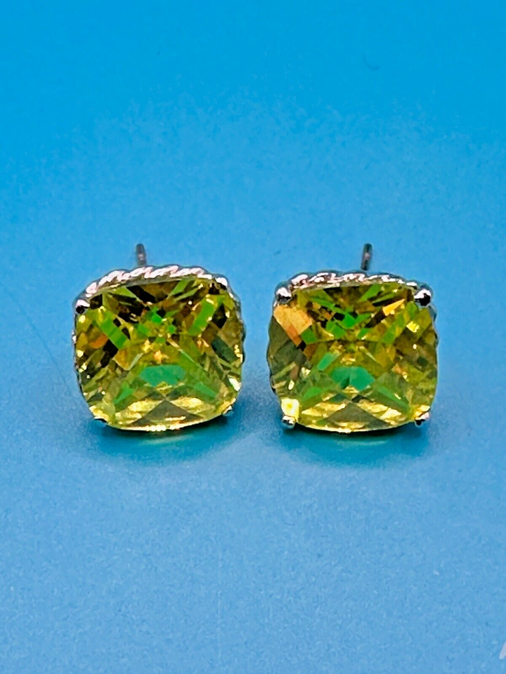 Estate Earrings 3 Pairs Bling Pierced Post Colors Citrine, Pink ...