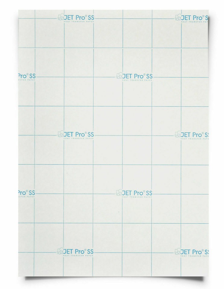 HEAT TRANSFER PAPER INKJET PRINTER HEAT PRESS IRON ON SHIRT JET PRO SS ...