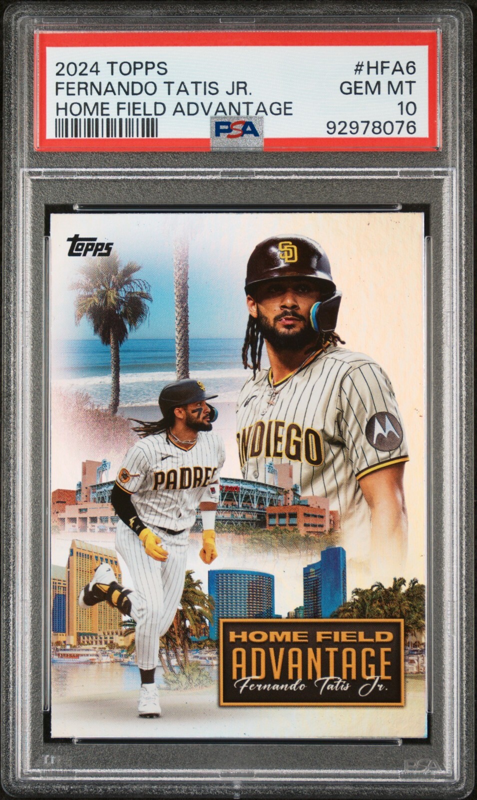 Fernando Tatis Jr. 2024 Topps #HFA-6 Home Field Advantage /(SSP) Price ...