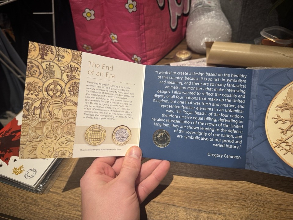 The Last Round Pound 2016 £1 One Pound Coin Royal Mint Bunc | eBay UK