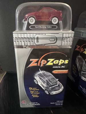 Zip Zaps Micro RC Ford Mustang Cobra Marroon | eBay