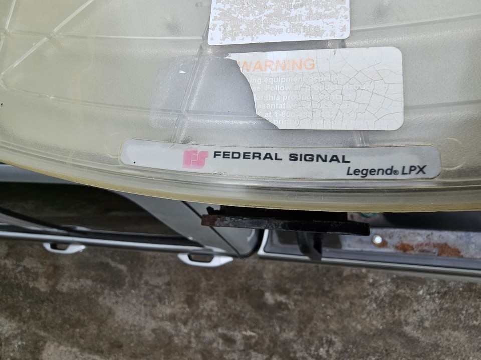 55 Inch Federal Signal Legends Lpx Amber Tow Lightbar With Worklights ...