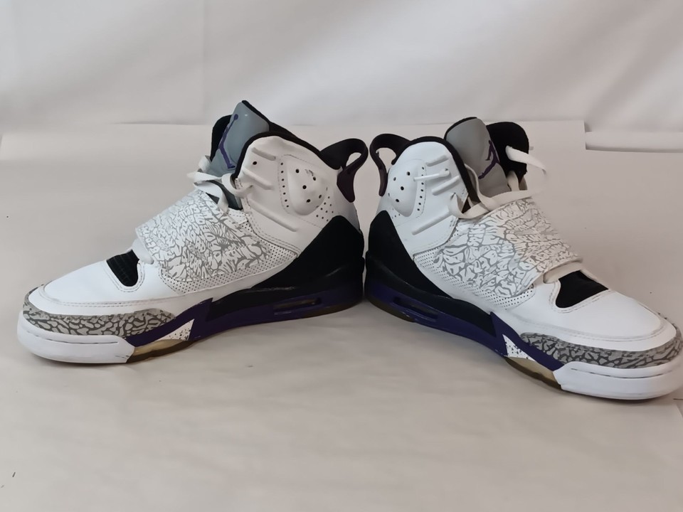 Nike Air Jordan Son of Mars White Club Purple Black Size 6Y Model ...