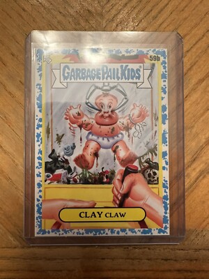 Garbage Pail Kids Kids At Play 59b CLAY CLAW Blue Parallel 77/99 | eBay