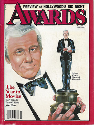 Vintage Johnny Carson on Cover Awards Magazine 1981 | eBay