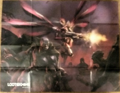 SUIT UP Theme Fold Out Poster Loot Gaming Crate April 2017 Exclusive ...