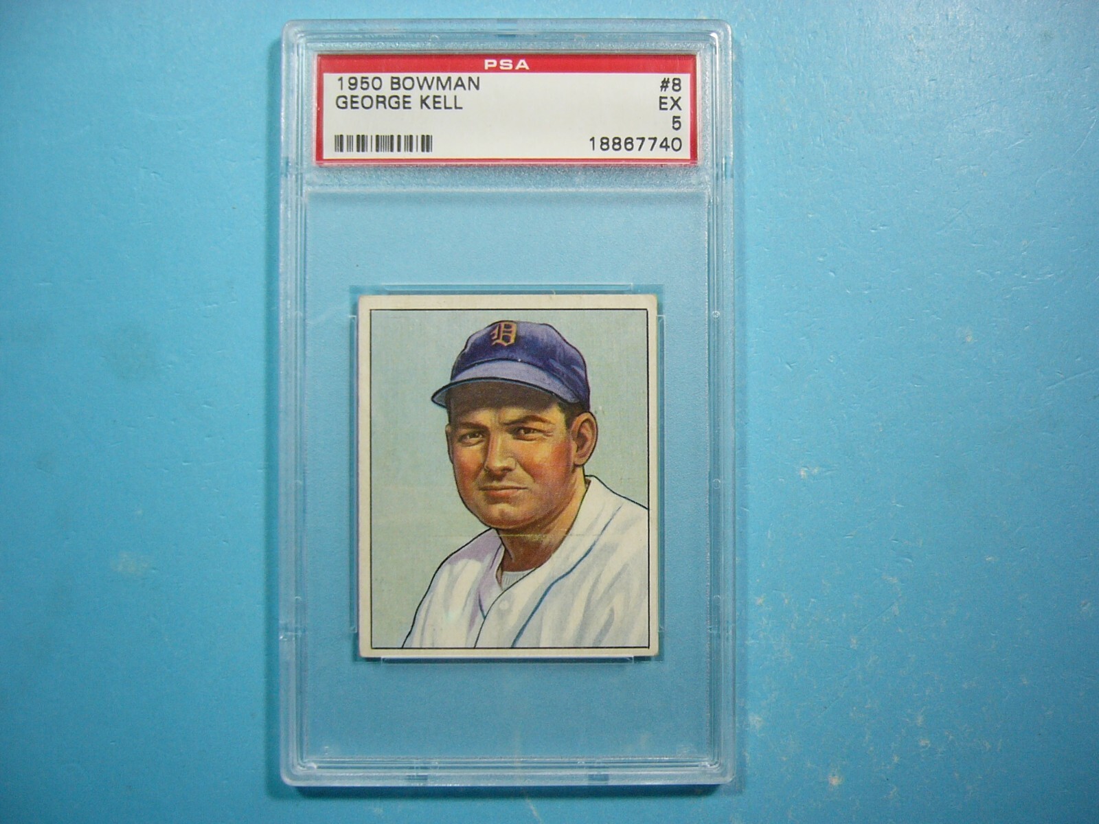 1950 BOWMAN MLB BASEBALL CARD #192 BOB CHIPMAN PSA 5 EX SHARP!! '50 GL ...