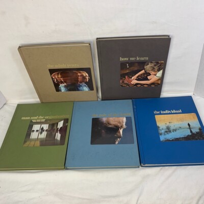 Lot of 5 HUMAN BEHAVIOR Time Life Books Series 70's Vintage Very Good ...