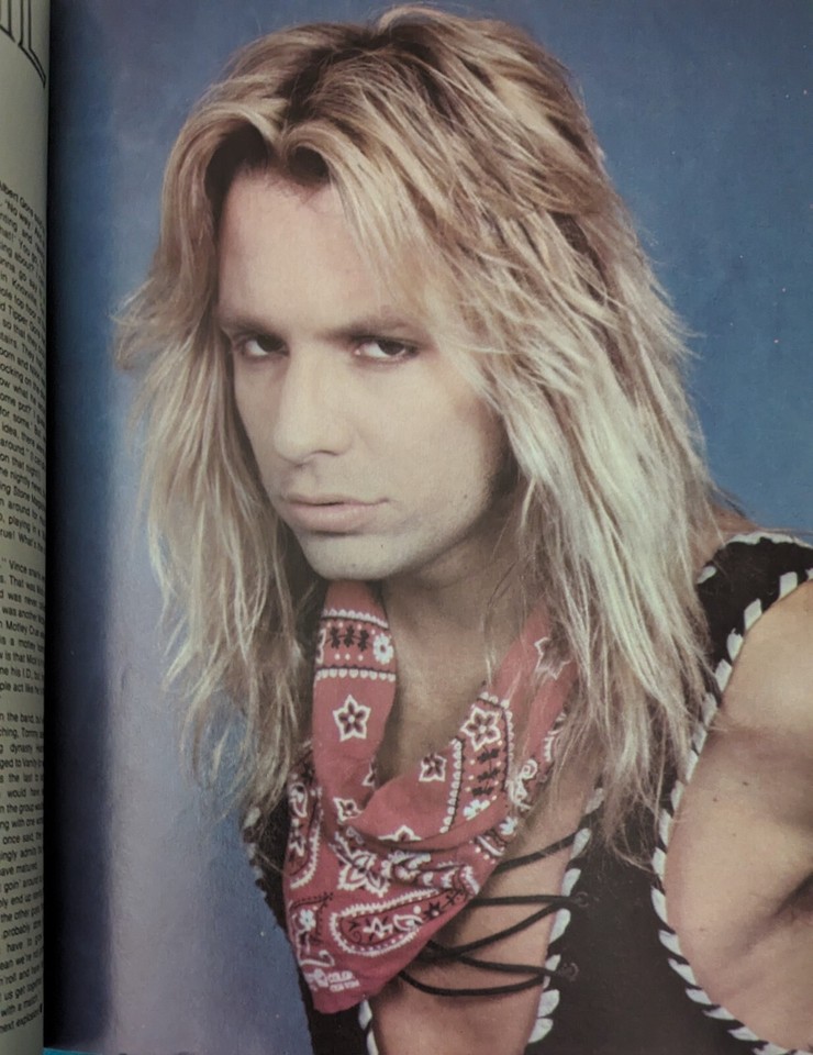 Faces Rocks Magazine May 1988 David Lee Roth, Poison, Vinnie Vincent ...