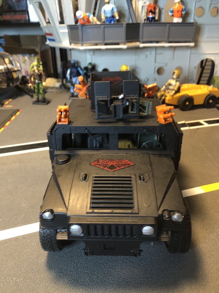 G.I. Joe Custom Night Force Humvee Hasbro 2004 Jungle Strike 1:18 | eBay