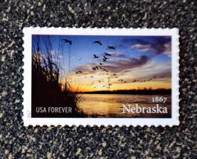 2017USA #5179 Forever - Nebraska Statehood - Single Postage Stamp Mint ...