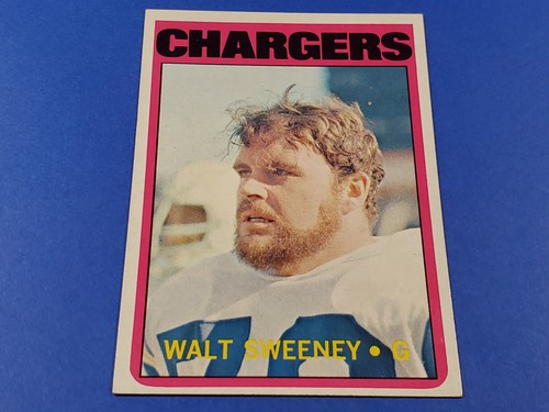 1972 TOPPS FOOTBALL #063 WALT SWEENY HIGH GRADE NEAR MINT NRMT | eBay
