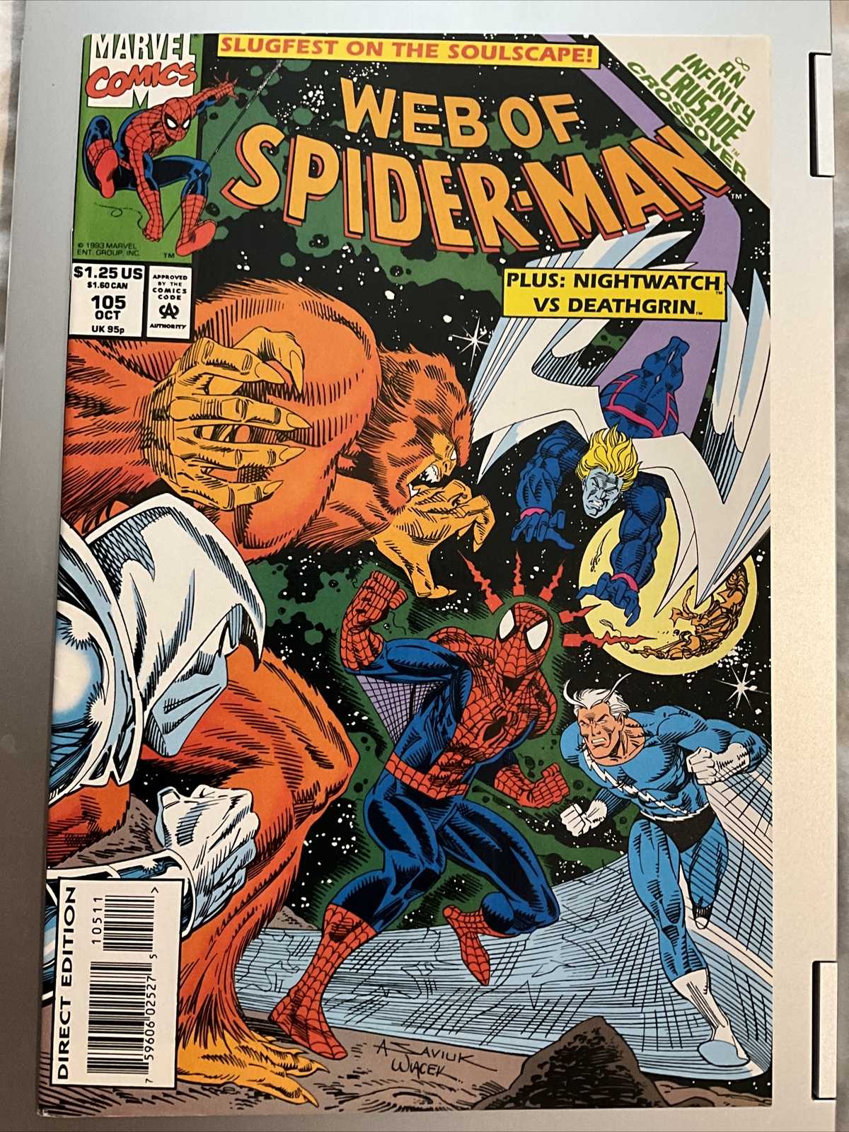 Web Of Spider-Man #105 Oct (Marvel,1993) | eBay