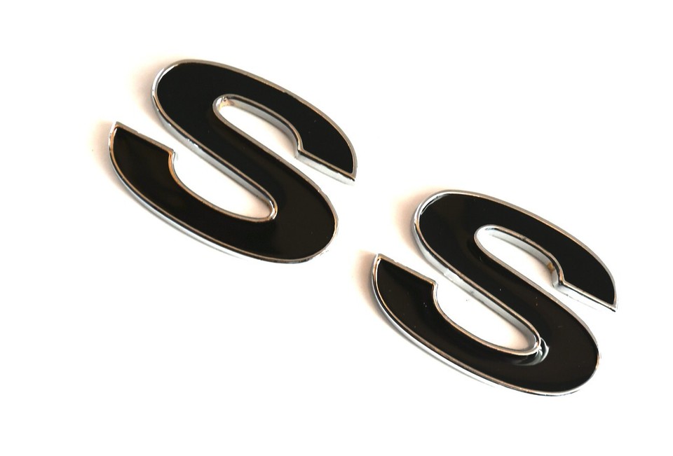 2Pcs Metal SS Emblem 3D Badge Logo for 96-02 SLP SS 12369965R Chrome ...