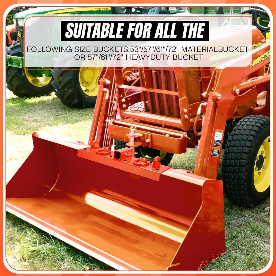 Tractor Grab Hooks Heavy Duty Bolt On Compact Tractor Bucket Hooks 2 ...