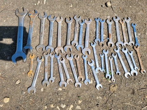 Britool Spanners Joblot Open Ended Imperial, AF, BSF, WHIT X35 ...