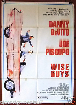 Wise Guys (Danny Devito) Original Lebanese Movie Poster 80s | eBay