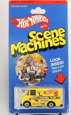 HOT WHEELS SCENE MACHINES, RACING TEAM, BLACKWALLS, HONG KONG | eBay
