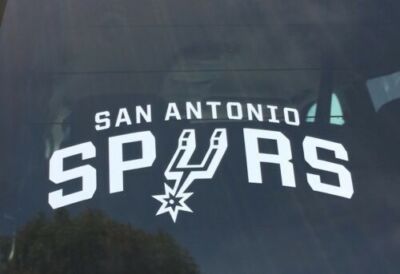 San Antonio Spurs, Car window vinyl decal sticker | eBay