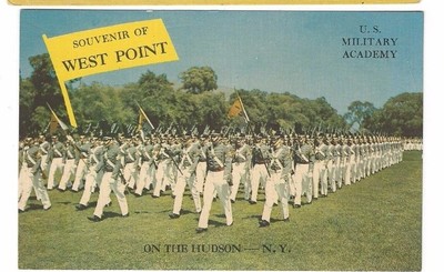 1930's-50's postcard- Souvenir of West Point, Cadets Marching | eBay