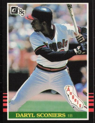 1985 Donruss #620 Daryl Sconiers California Angels | eBay