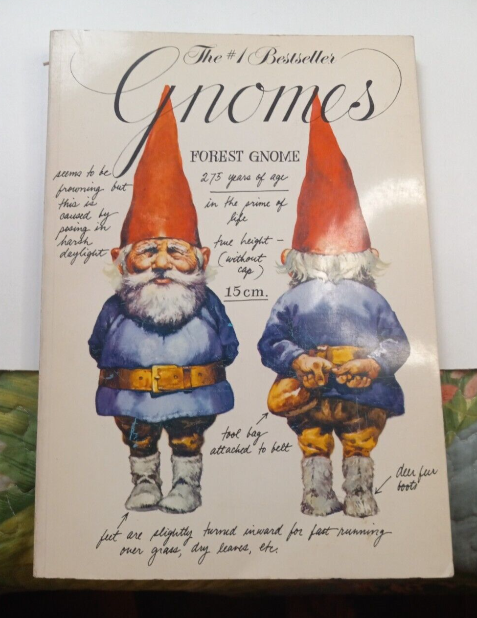 The #1 bestseller Gnomes book ppb 1979 first paper back edition by ...