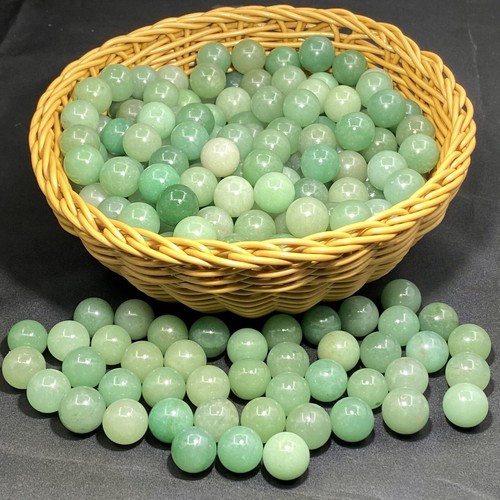 10pcs Natural Aventurine Ball Quartz Crystal Sphere Reiki Healing 14mm ...