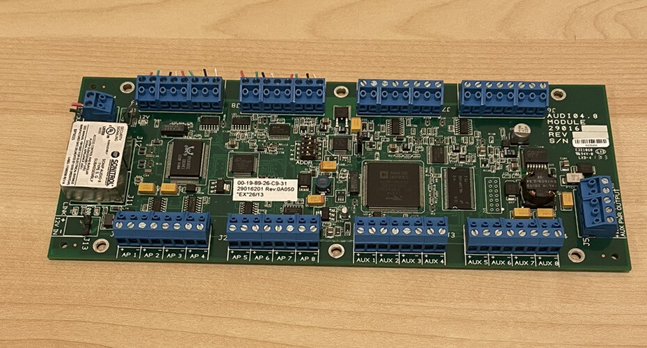 Sonitrol Sonip Audio 8 Type S (29016201 Rev: 0A050) Circuit Board | eBay