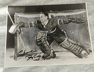 CHARLIE HODGE SIGNED IP 8X10 GLOSSY PHOTO AUTOGRAPH MONTREAL CANADIENS ...