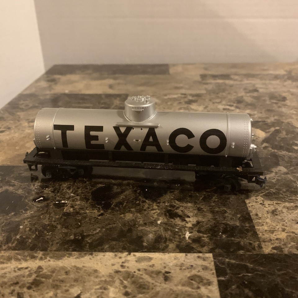 Vintage HO Scale Texaco Single Dome Tanker Train Car Railroad Tyco | eBay