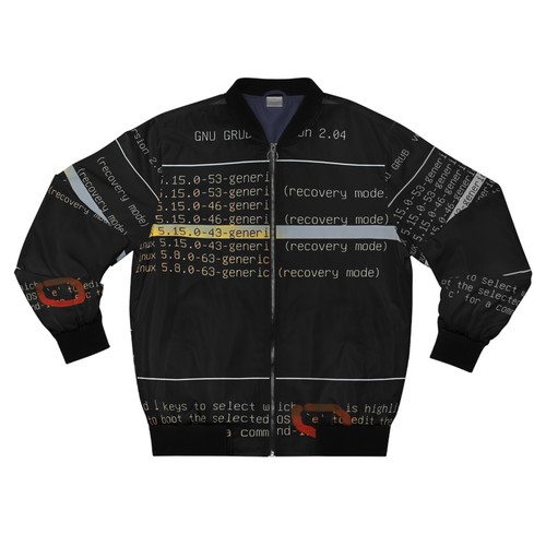 Bomber Jacket Linux Boot options design | eBay