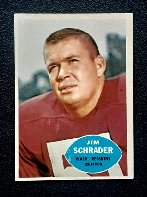 JIM SCHRADER 1960 TOPPS 60 NO 128 EX+/EXMINT 49736 | eBay
