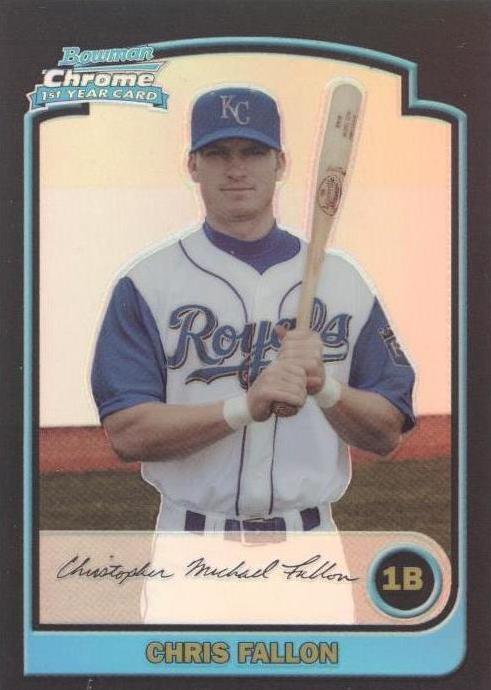 2003 Bowman Chrome - Chris Fallon #211 Refractor (RC) for sale online ...