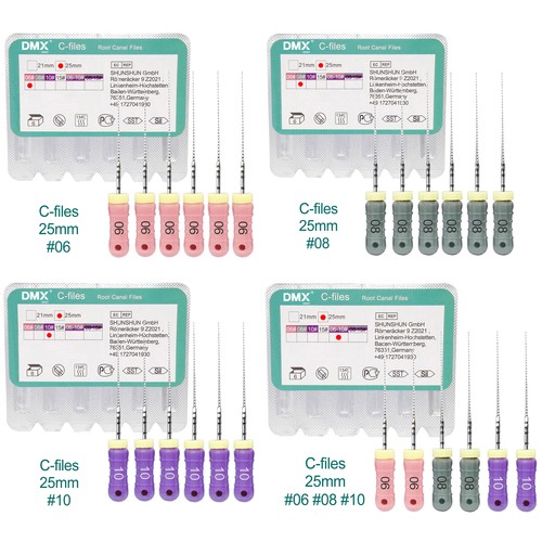 Dental Root Canal C Files Endodontics Endo File Hand Use Cathterization ...