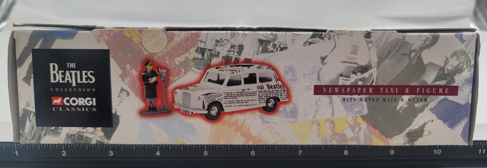 1997 Corgi Classics Newspaper Taxi & Figure #58003 The Beatles NIB | eBay
