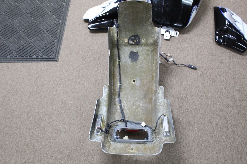 2008 HARLEY ROAD KING TIN SET GAS TANK FENDERS FRAME COVERS CUSTOM ...