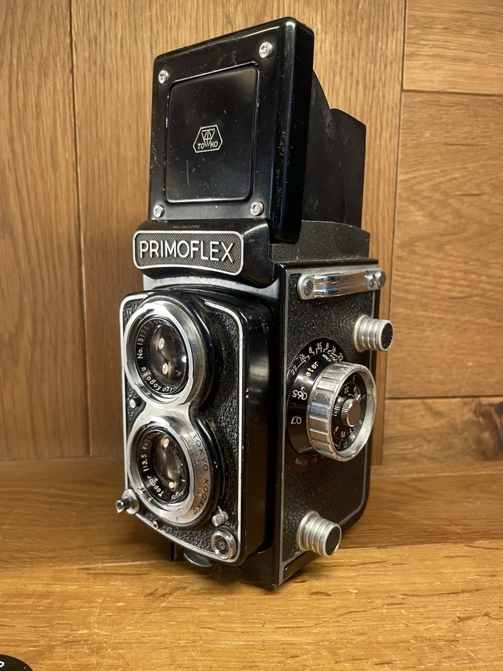 *Super Rare : Near Mint* Tokyo Kogaku Primoflex Automat TLR Camera ...