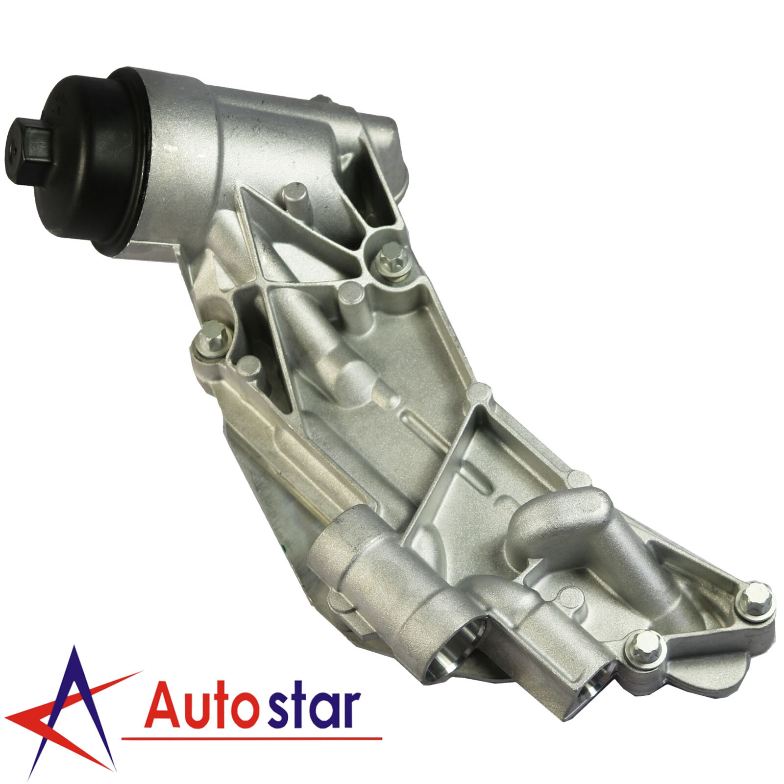 93186324 Engine Oil Cooler Assembly W/ Oil Filter For GM Chevrolet ...