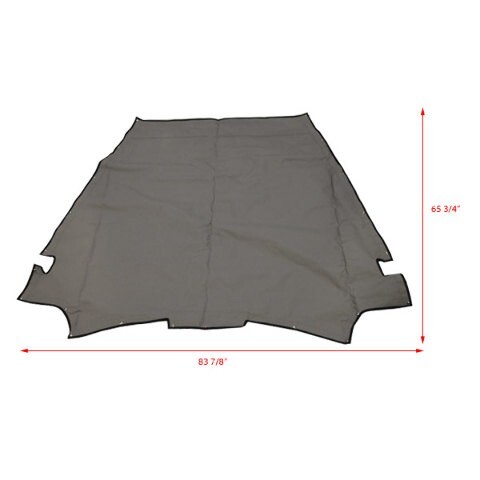 Lund Boat Bow Cover 2158223 | 1800 Alaskan Dufort Gray 2010 | eBay