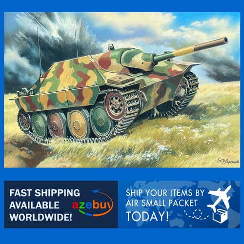 Tank Destroyer "Hetzer" Command WWII 1/72 Scale Plastic Model Kit UniModel 356 | eBay