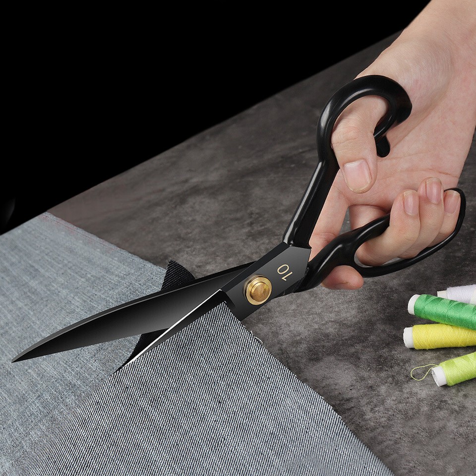 Tailor Scissors Dressmaker Trimming Fabric Cutting Shears Dressmaking ...