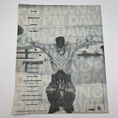 PM Dawn 1991 Album Promo Print Ad AD ONLY 9.5"x12" | eBay